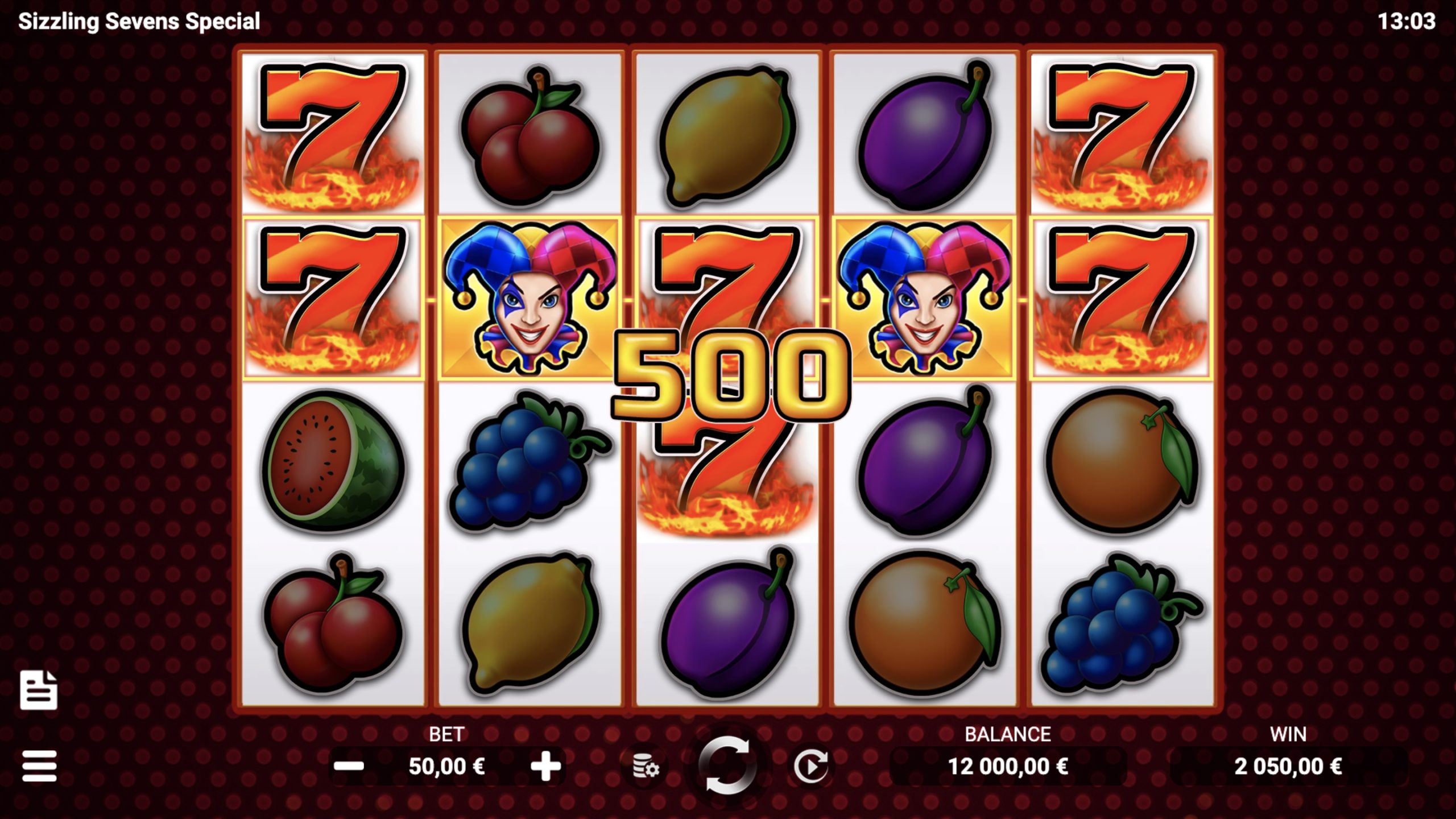 Sizzling Sevens Special by Slotopia | Play Game Demo Online